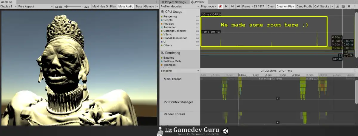 Unity GPU Optimization: Is Your Game.. Vertex Bound? | TheGamedev.Guru